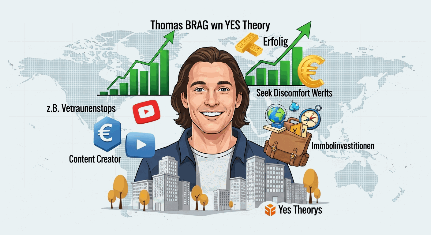 Vermögen & Gehalt von Yes Theory Thomas Brag | FinanzHub.at
